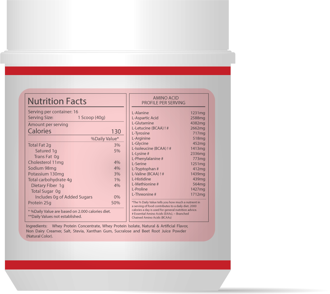Vida Shake Protein - Strawberry – Bella Illusion by Eternal